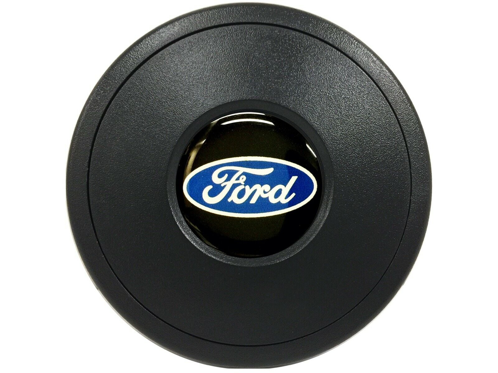 VSW 9-Bolt Black Horn Button, Ford Script Emblem STE1001 - Walmart.com