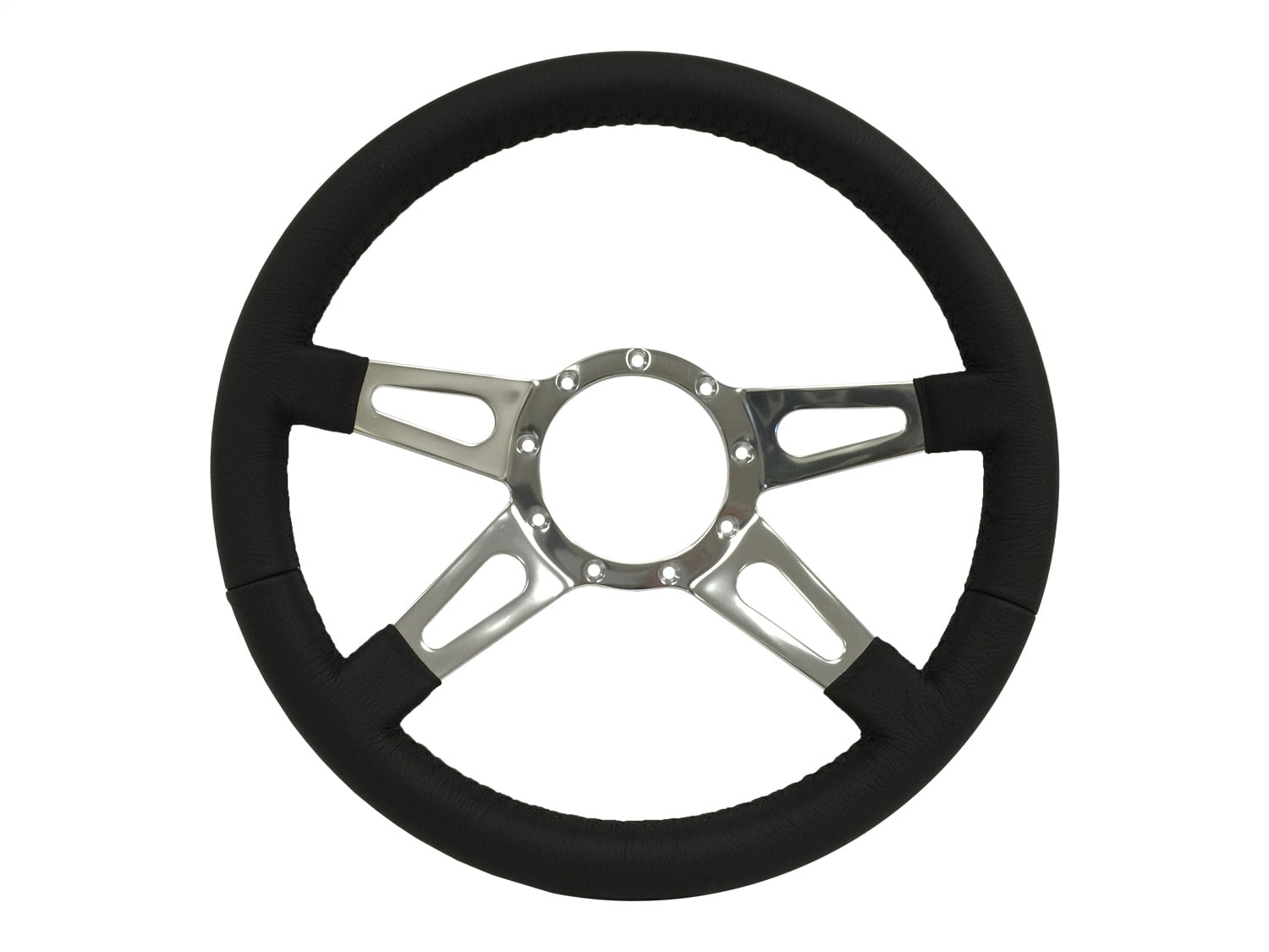 VSW Steering Wheels; S9 Premium Leather Grip with 4-Spoke Slot Design ...