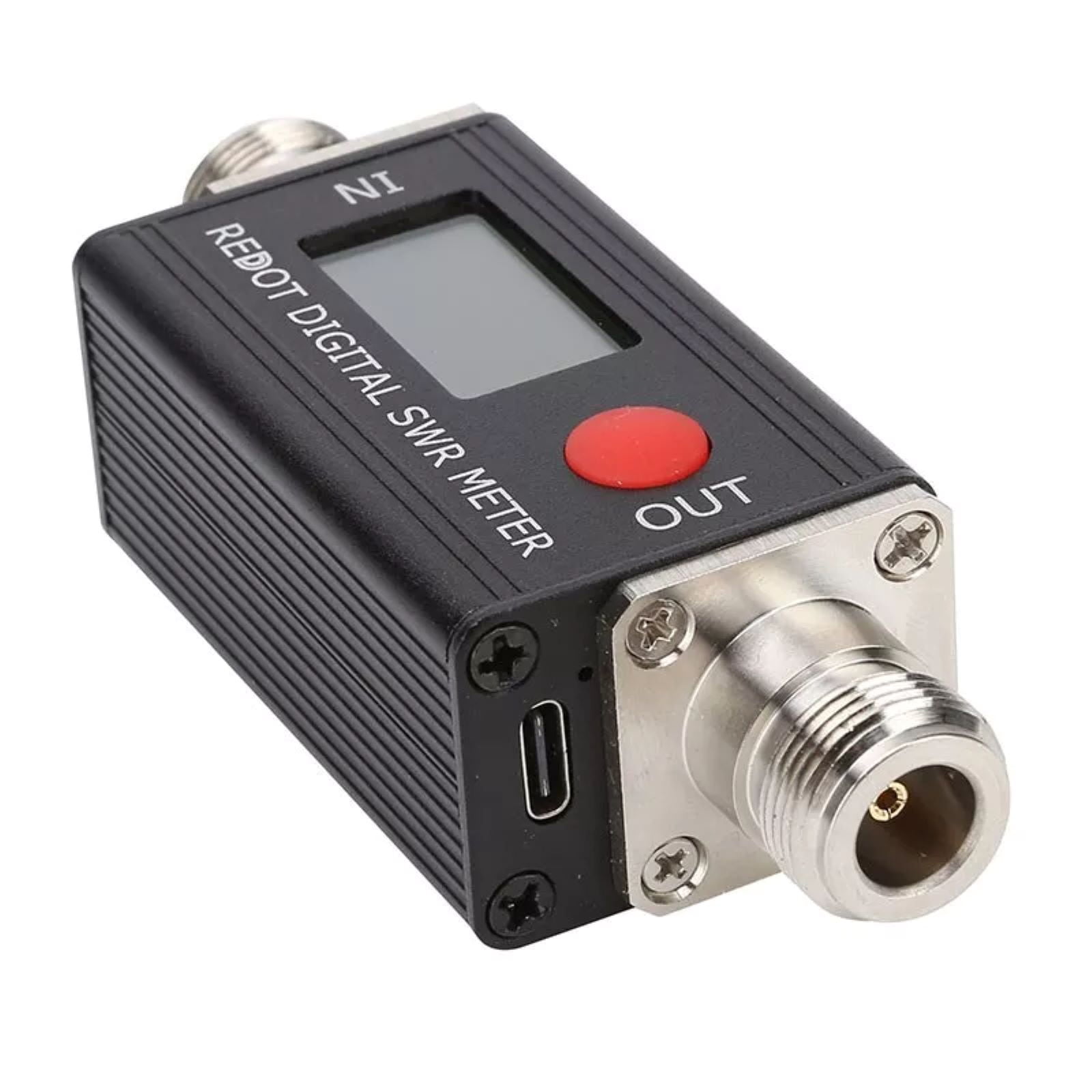 VSWR Display Power Meter Monitoring Standing Wave Ratio for RF Systems ...