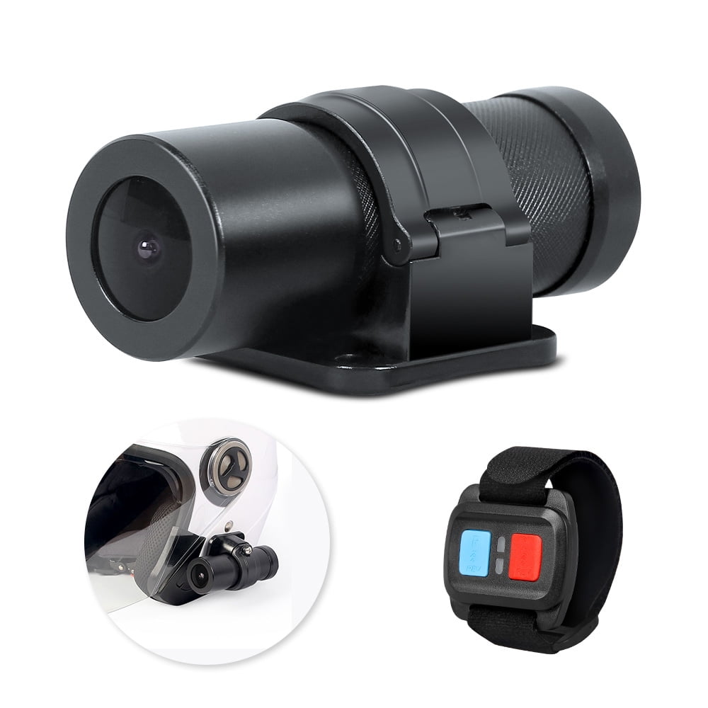 VSYSTO WiFi Helmet Camera with Remote Control, HD 1080P Bicycle Camera ...