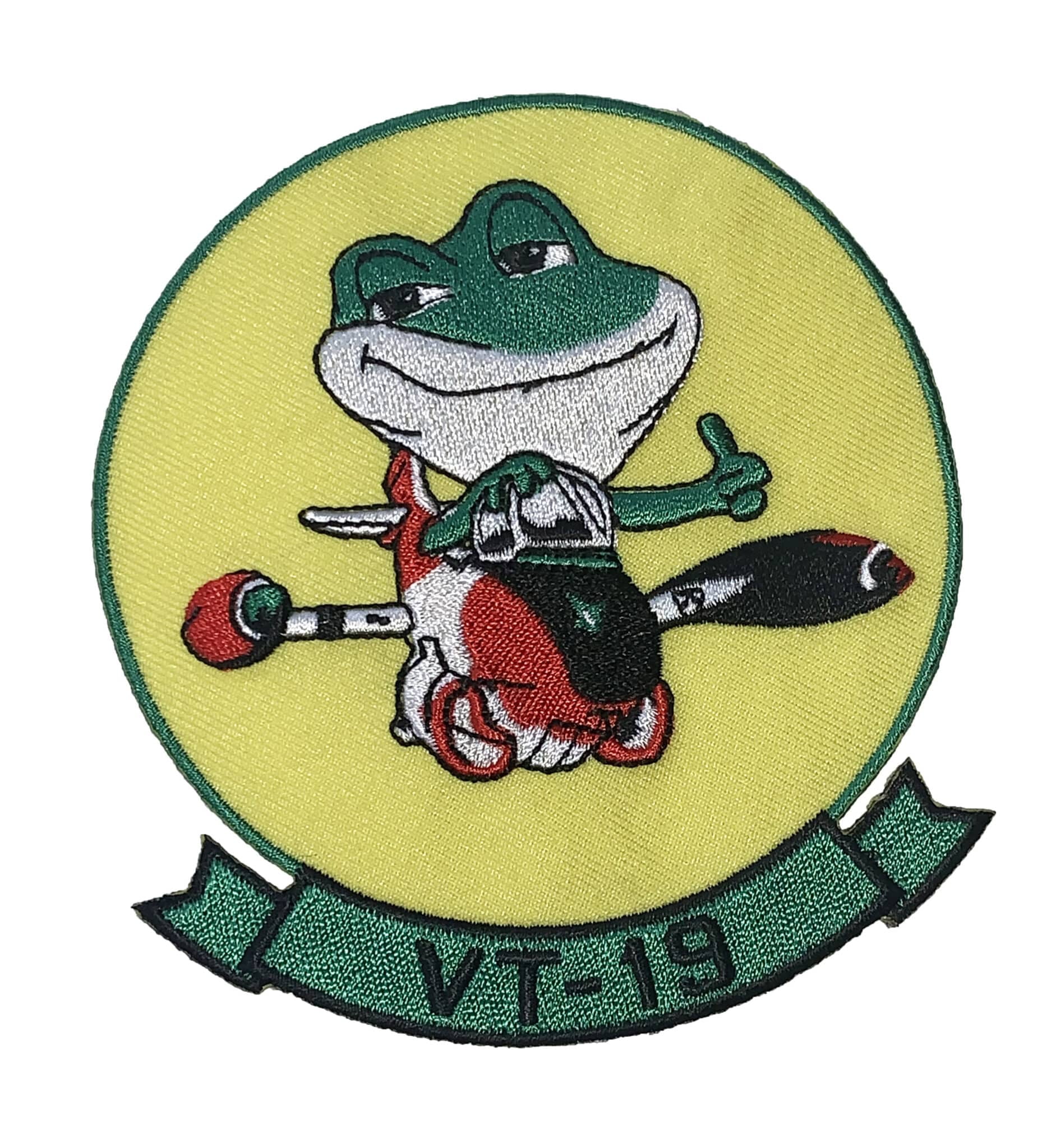 VT-19 Frogs Squadron Patch – Plastic Backing - Walmart.com