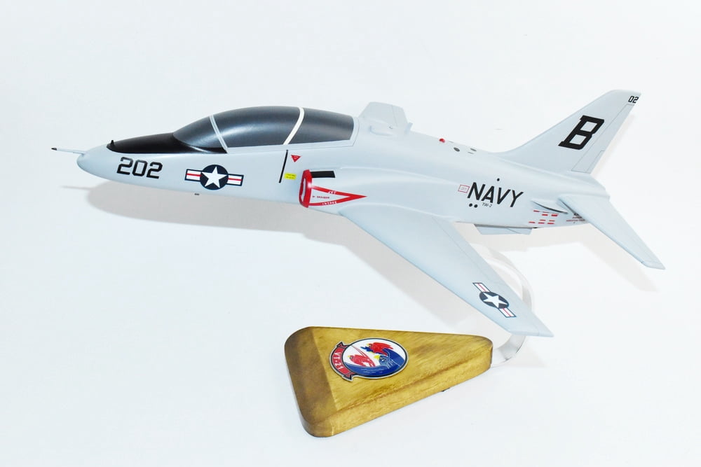VT-21 RedHawks 2025 NAS Kingsville T-45 Model, 16 inch, Mahogany ...