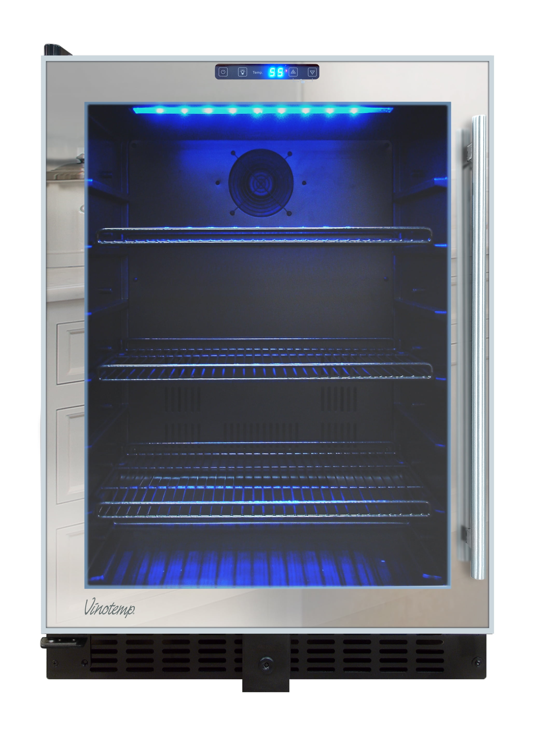 VT-54 Mirrored Touch Screen Beverage Cooler - Walmart.com