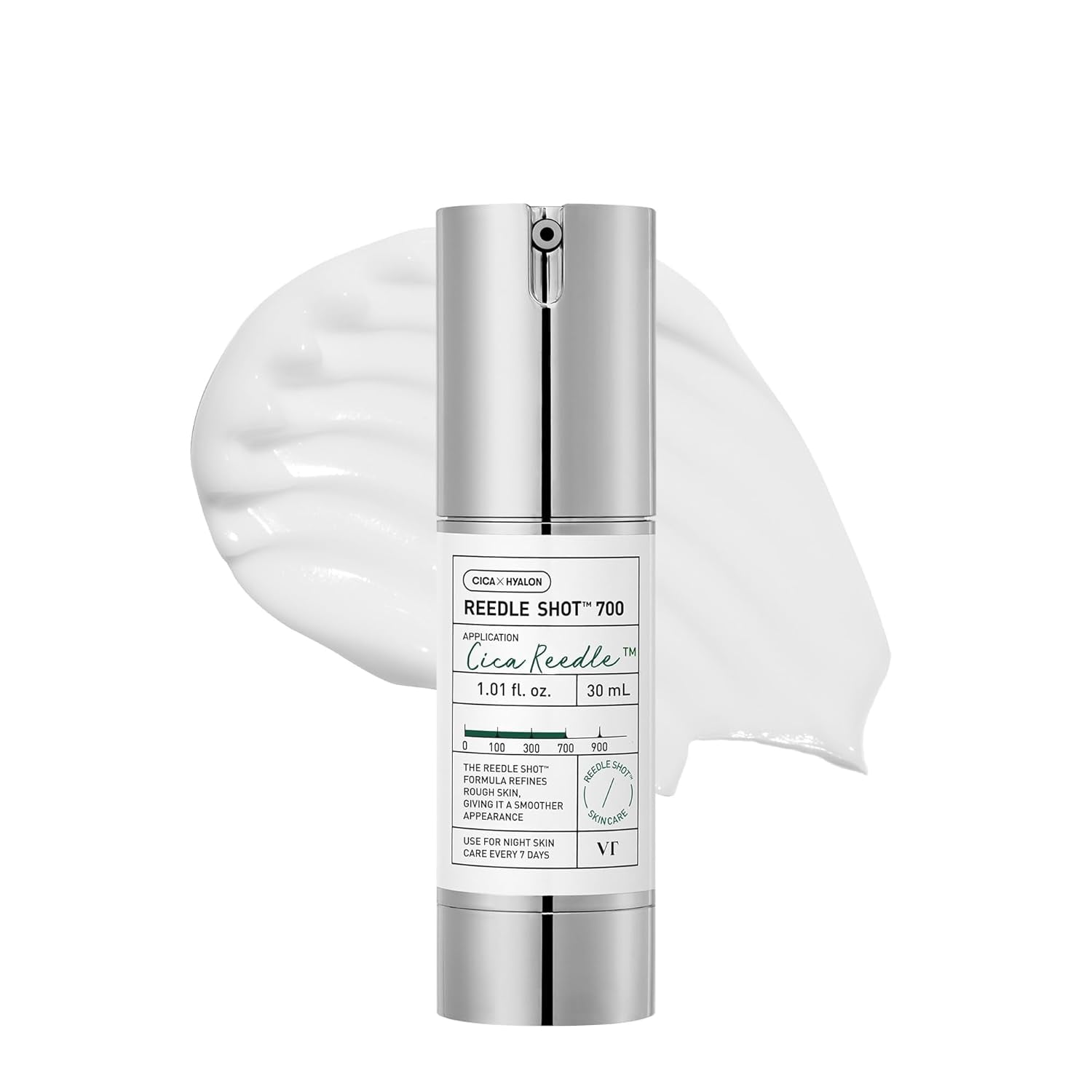 VT COSMETICS CICA Reedle Shot 700, Spicule Microneedling Serum for Pore ...