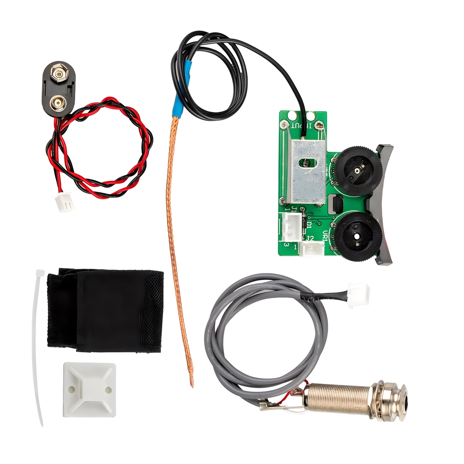 VT1 Acoustic Guitar Pickup Systems With Mic Rhythm Board Tuner Piezo ...