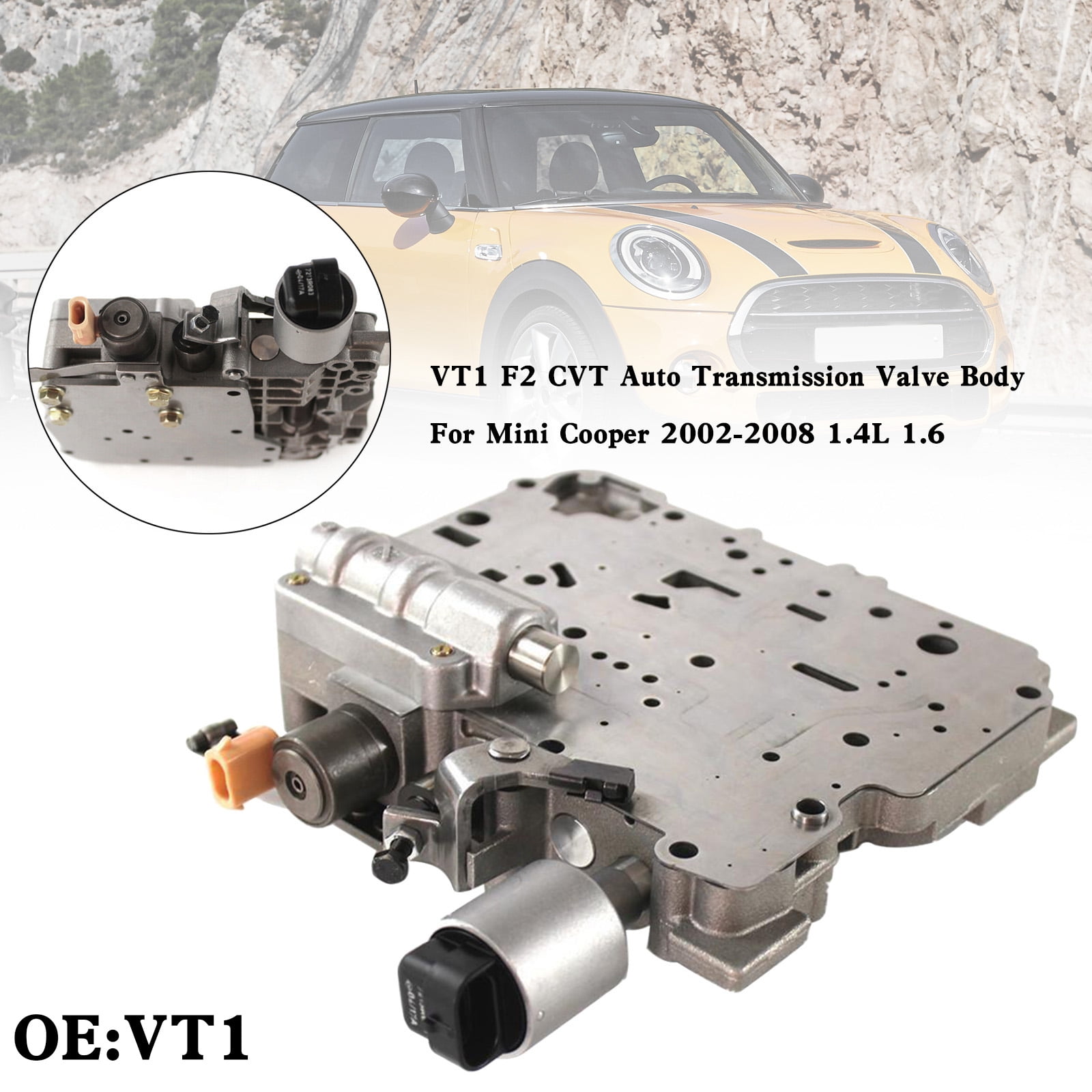 VT1 F2 CVT Auto Transmission Valve Body For Mini Cooper 2002-2008 1.4L ...