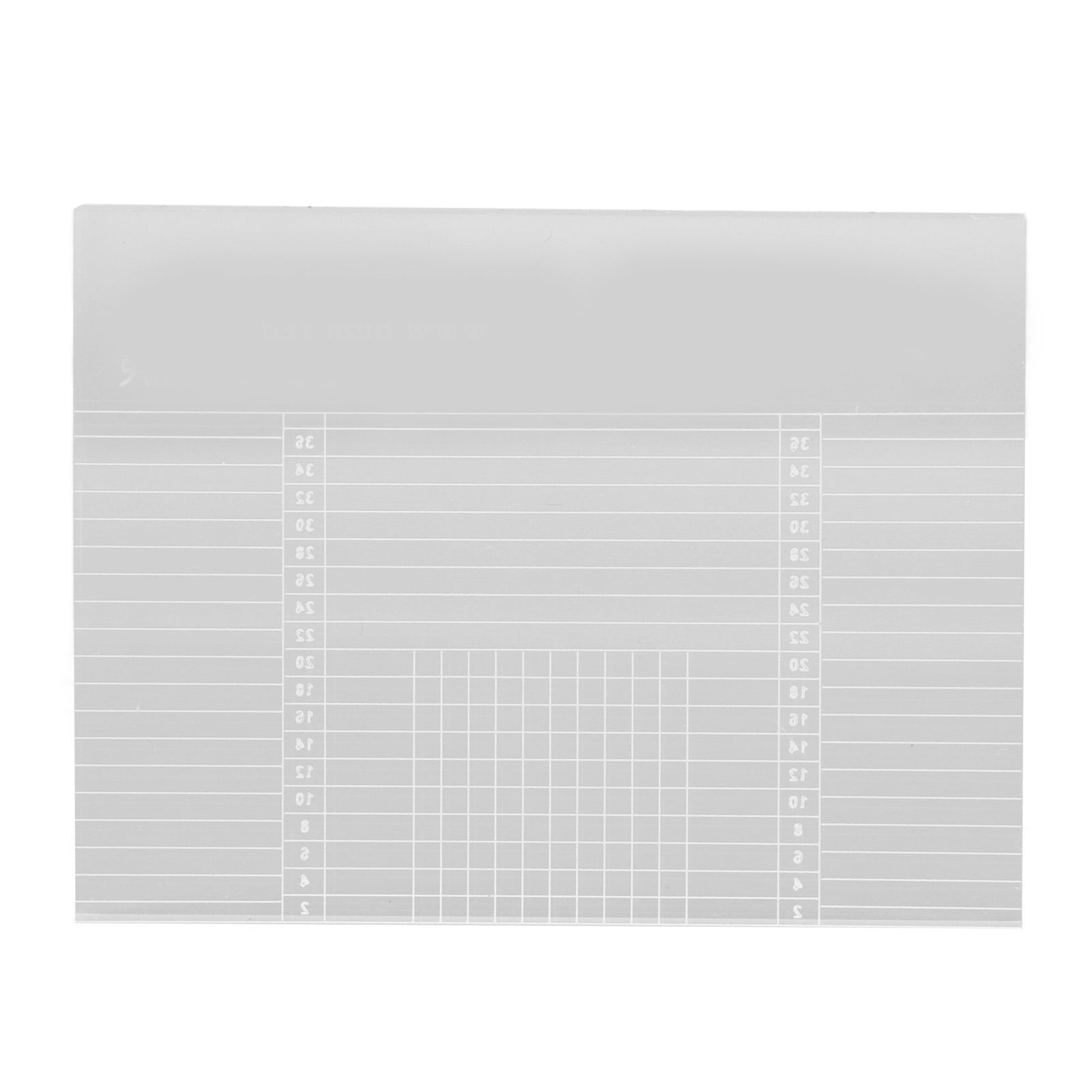 VTA Azimuth Ruler Turntable Acrylic VTA Azimuth Scale for Measuring ...