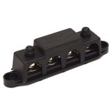 VTE Boat Negative Bus Bar 74312N1N14 | 5/16 Inch 4-Stud Black - Walmart.com