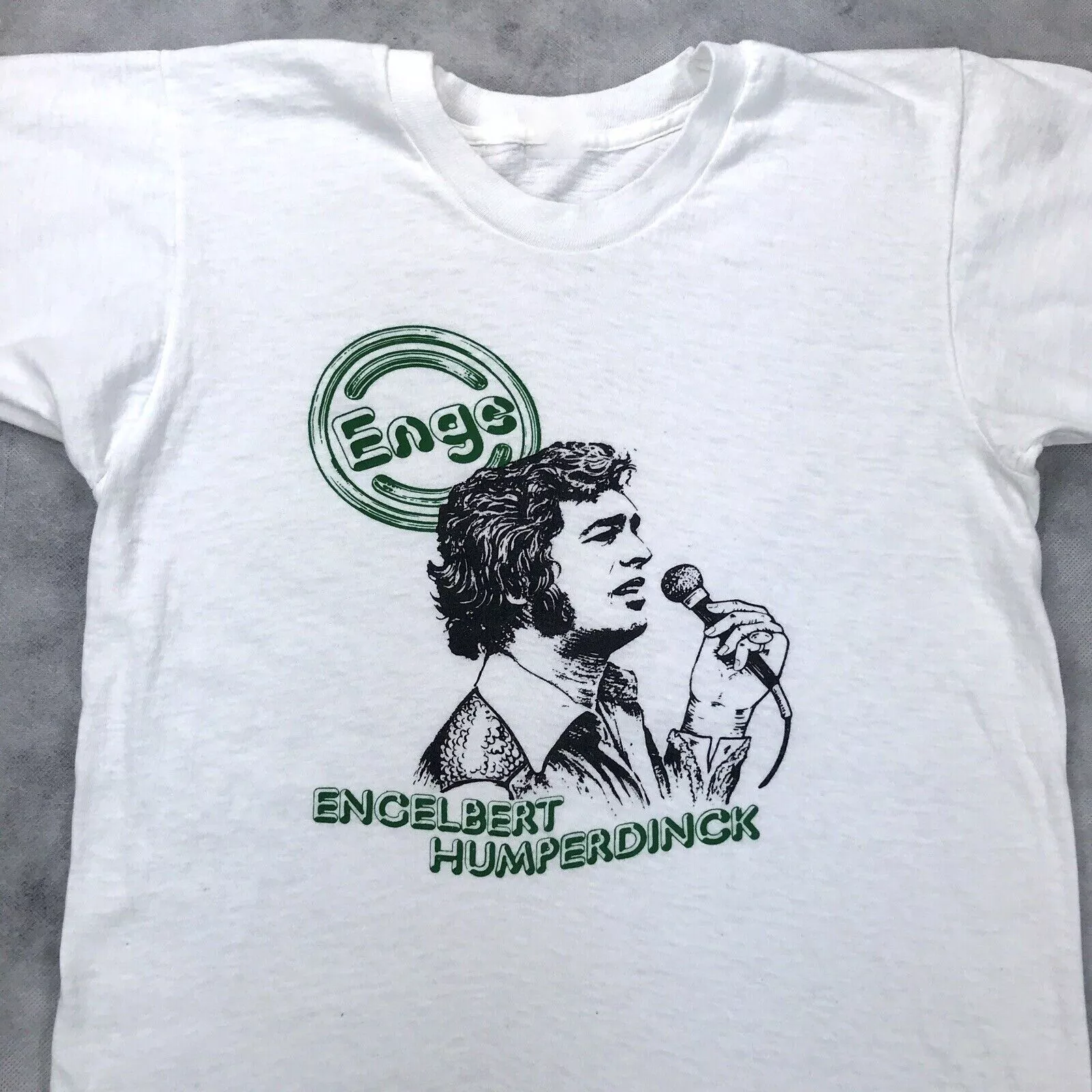 VTG 80s ENGELBERT HUMPERDINCK CONCERT Shirt Classic White Unisex S-5XL ...