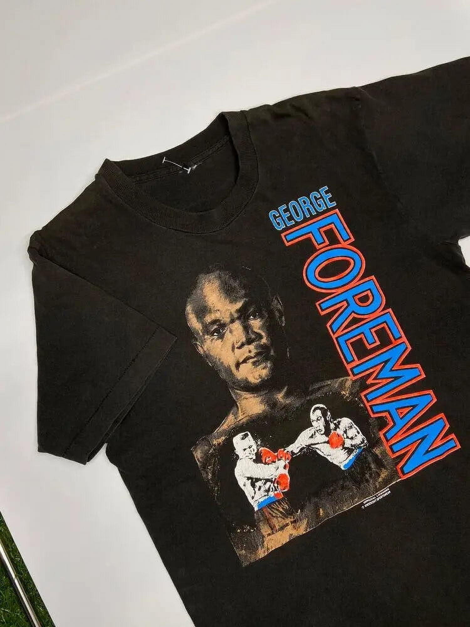 VTG GEORGE FOREMAN T-SHIRT VINTAGE MENS LARGE BOXING 90s - Walmart.com