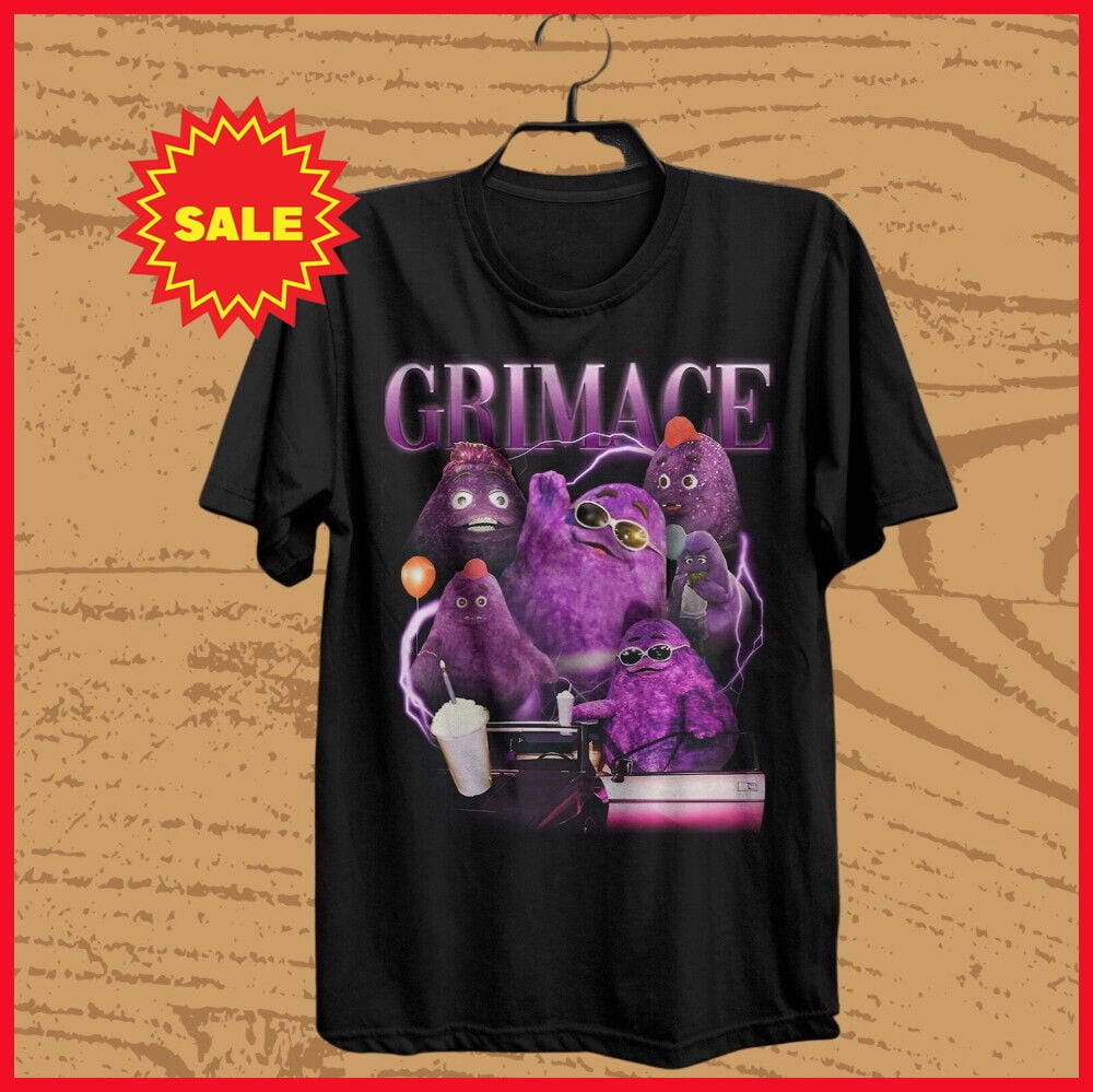 VTG Grimace T Shirt Mcdonalds Best Grimace Merch Grimace Birthday Shirt ...