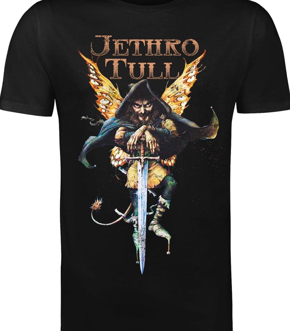 VTG Jethro Tull band black T-shirt Cotton All sizes JJ2997 - Walmart.com
