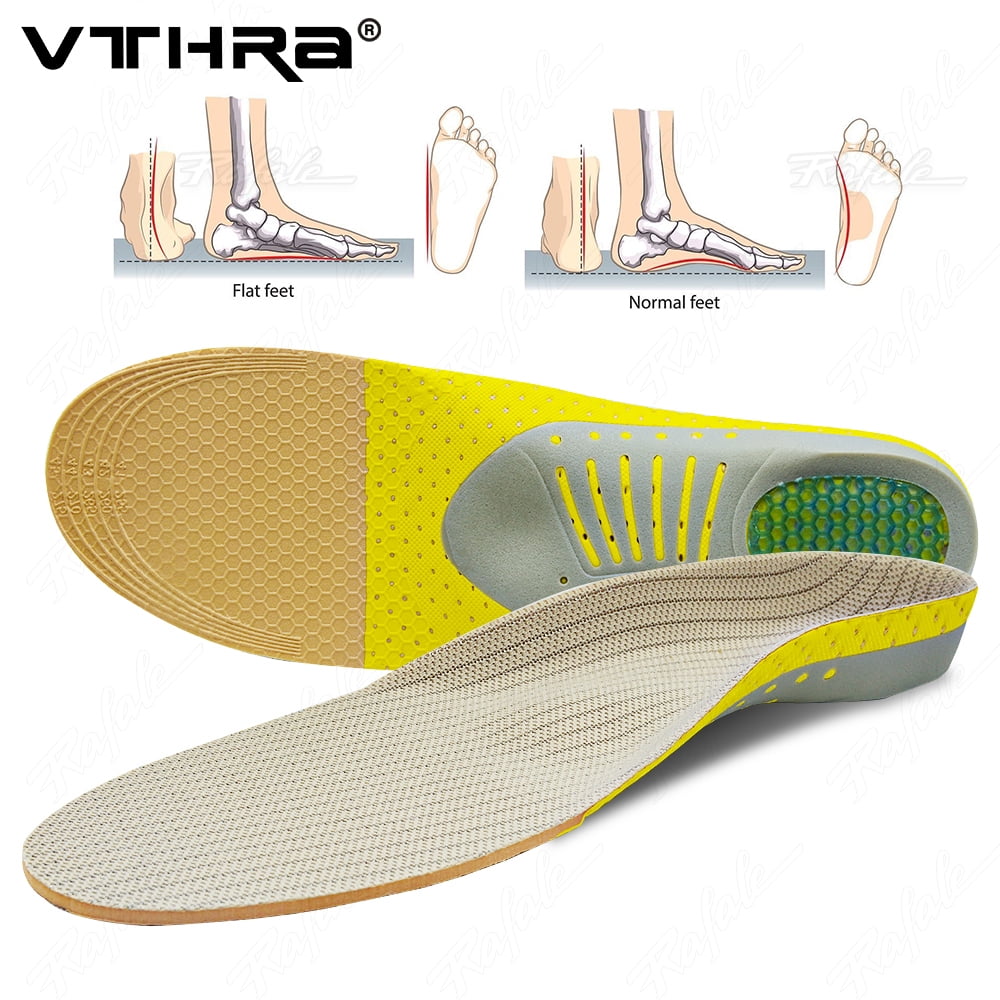 VTHRA New Orthopedic Insoles Orthotics Flat Foot Health Sole Pad Insert ...
