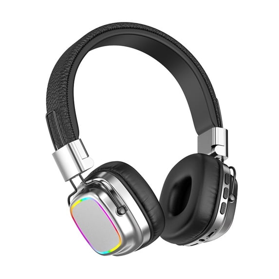 VTIN RGB Light Bluetooth Headphones Over Ear, Foldable Wireless Headset ...