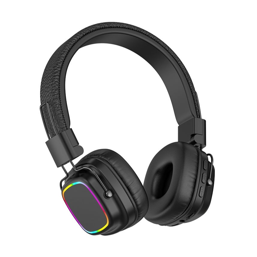 VTIN RGB Light Bluetooth Headphones Over Ear, Foldable Wireless Headset ...