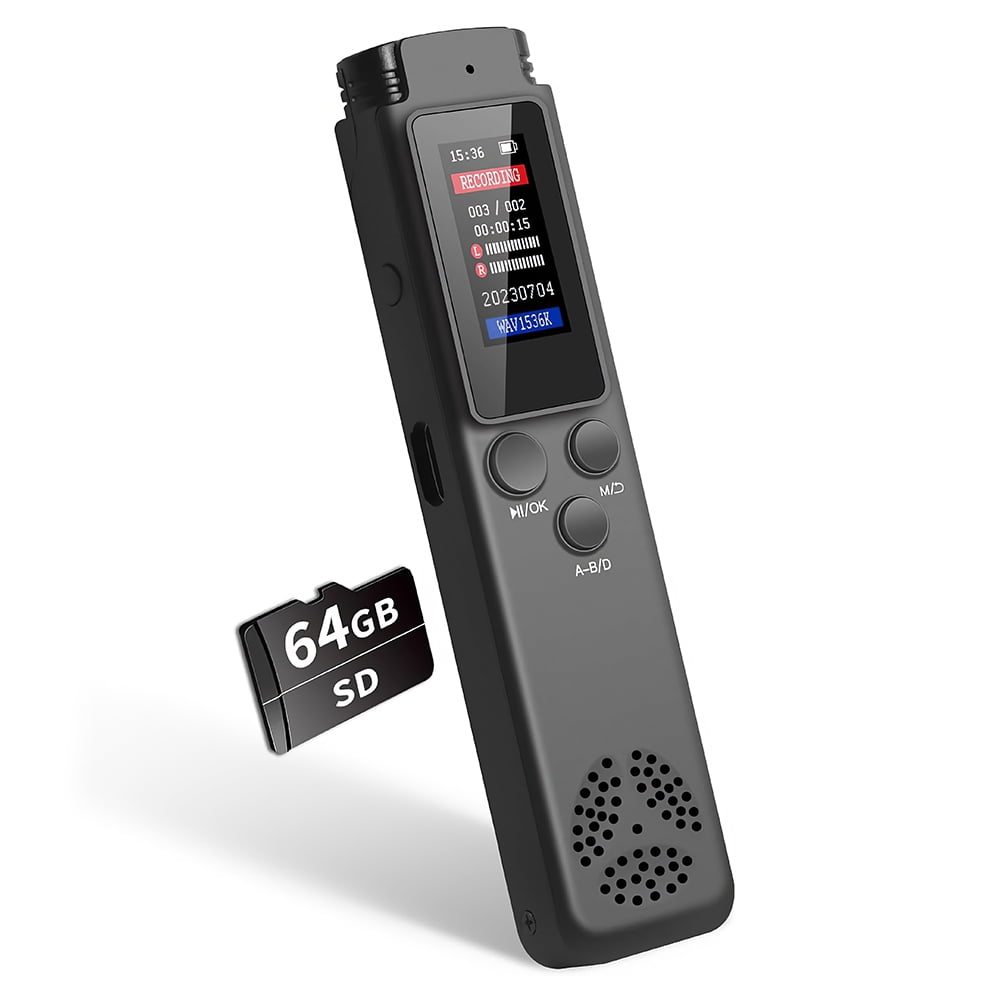 VTIN Voice Activated Digital Recorder, Tape Recording Pen USB Charge ...