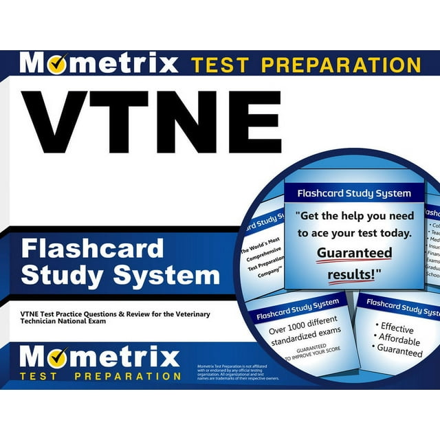 Free Shipping! VTNE Flashcard Study System : VTNE Test Practice ...