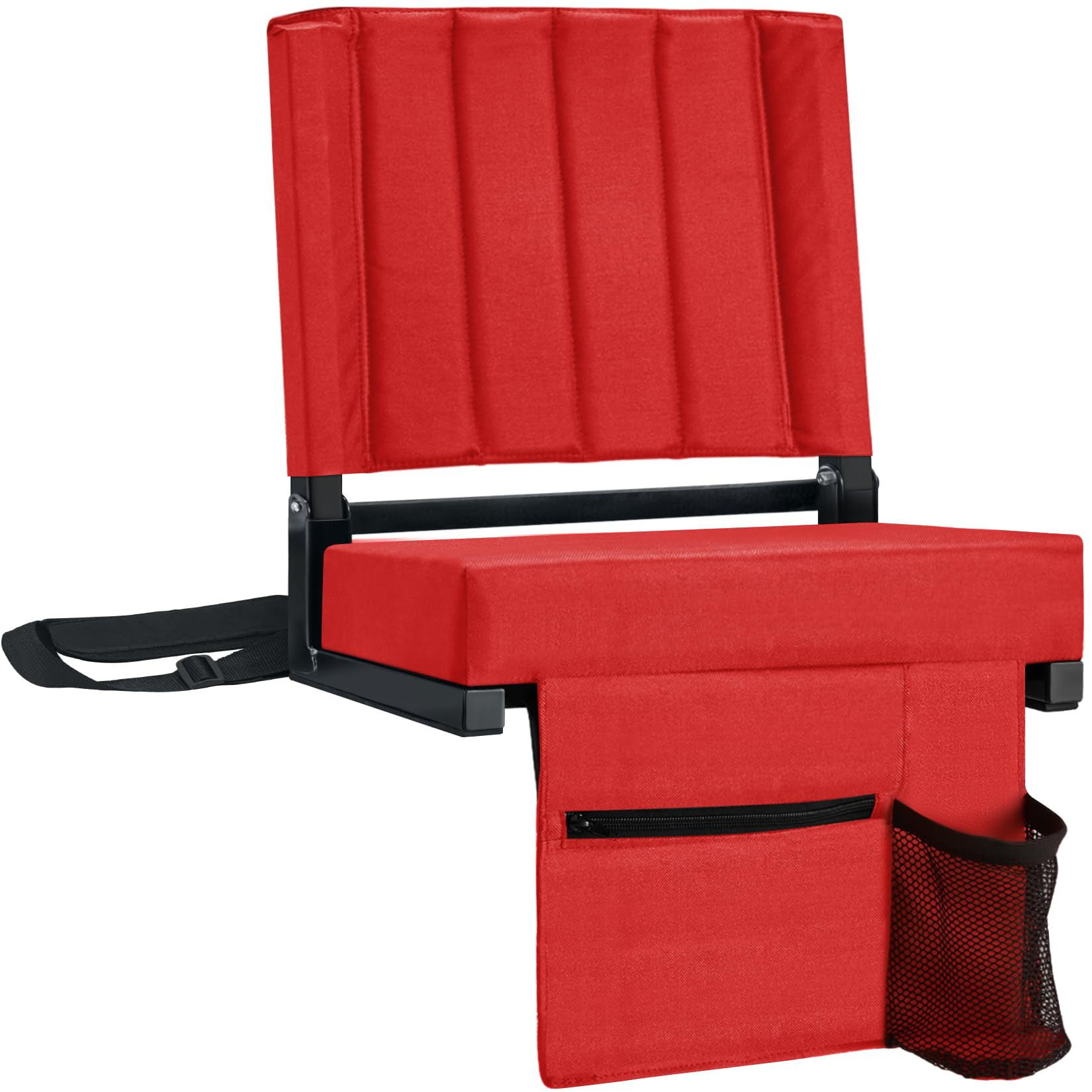 VTOY Stadium Seat for Bleachers with Padded Cushion Foldable Stadium ...