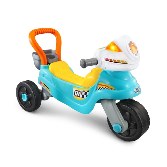 VTech 3-in-1 Step & Roll Motorbike for Indoor Playground Fun - Walmart ...