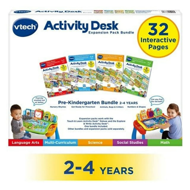 VTech Pre-Kindergarten Learning Expansion Pack: Ready, Explore ...