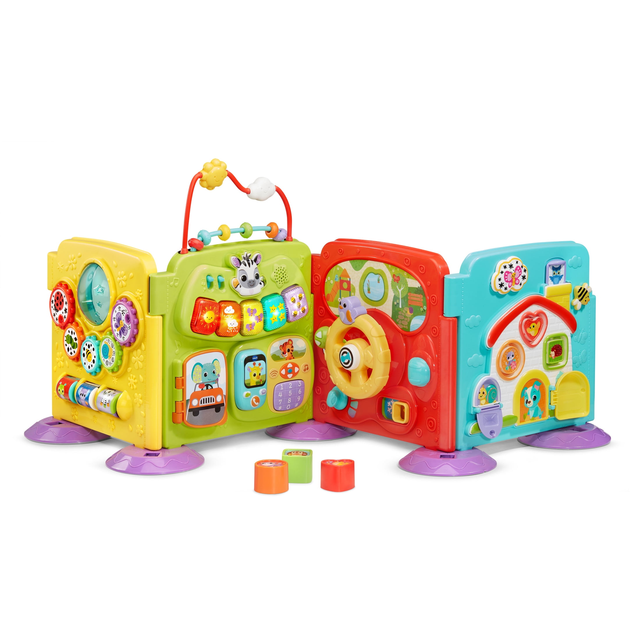 VTech Baby 4-in-1 Steps & Stages Activity Center with Accessories, Ages ...