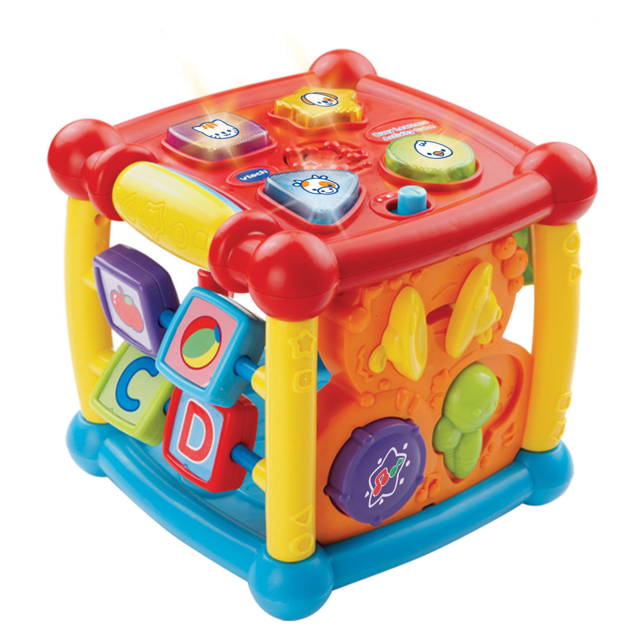 VTech Baby Busy Learners Activity Cube Baby and Toddler Toys - Walmart.com