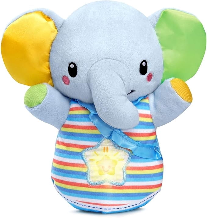 VTech Baby Glowing Lullabies Elephant, Blue - Walmart.com