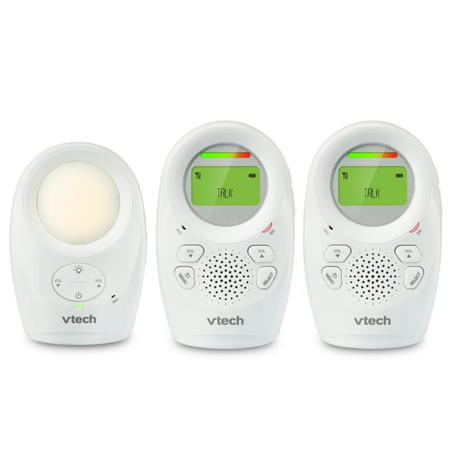 VTech DM1211-2 DM1211 Digital Audio Baby Monitor with Enhanced Range (2 ...