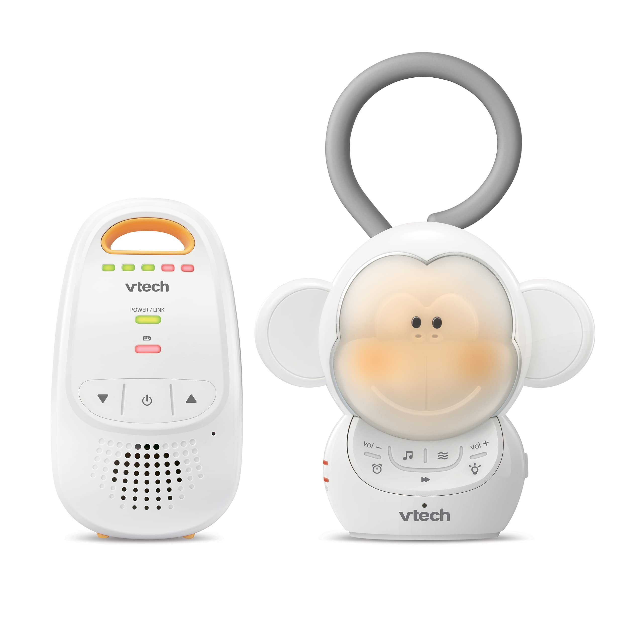 VTech DM1411 Audio Baby Monitor & Portable Soother Dual-Unit ...