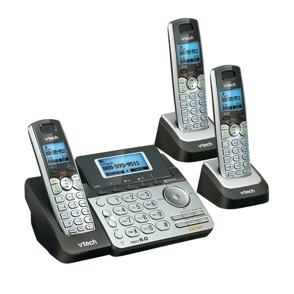 Cordless Phones 3 Handsets