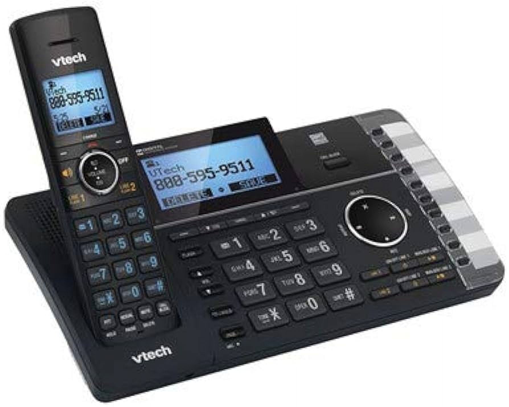 Vtech Ds6251 Dect 6 0 Expandable 2 Line Cordless Phone With Smart Call