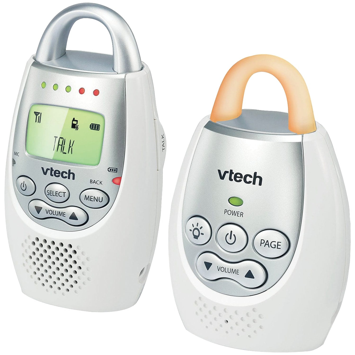 VTech, Digital Audio Monitor with Night Light, DM221, 1,000 ft Range ...