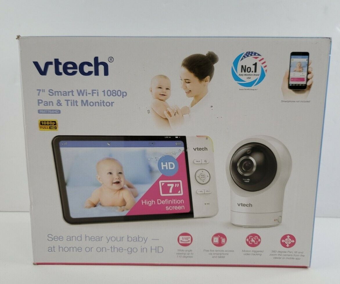 VTech Digital Video Monitor with Remote Access 7" - RM7764HD - Walmart.com