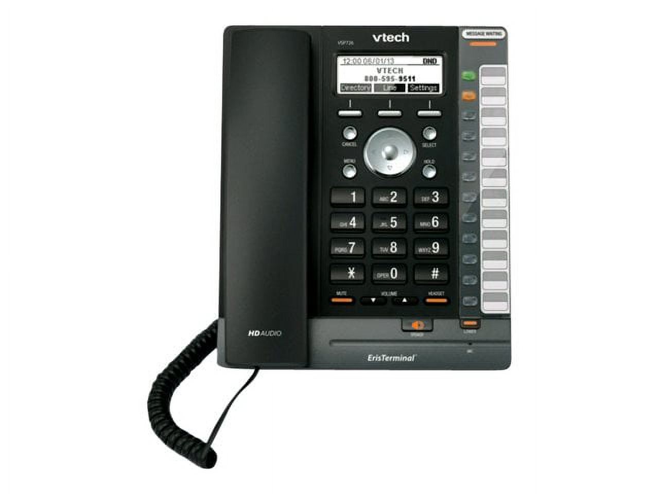 VTech ErisTerminal VSP726 - VoIP phone - DECT 6.0 - 3-way call ...