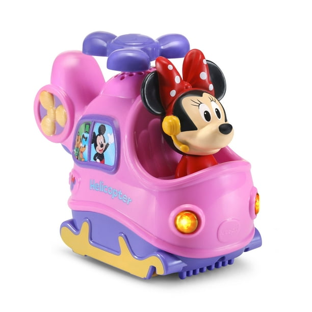 VTech Go! Go! Smart Wheels - Disney Minnie Mouse Helicopter - Walmart.com