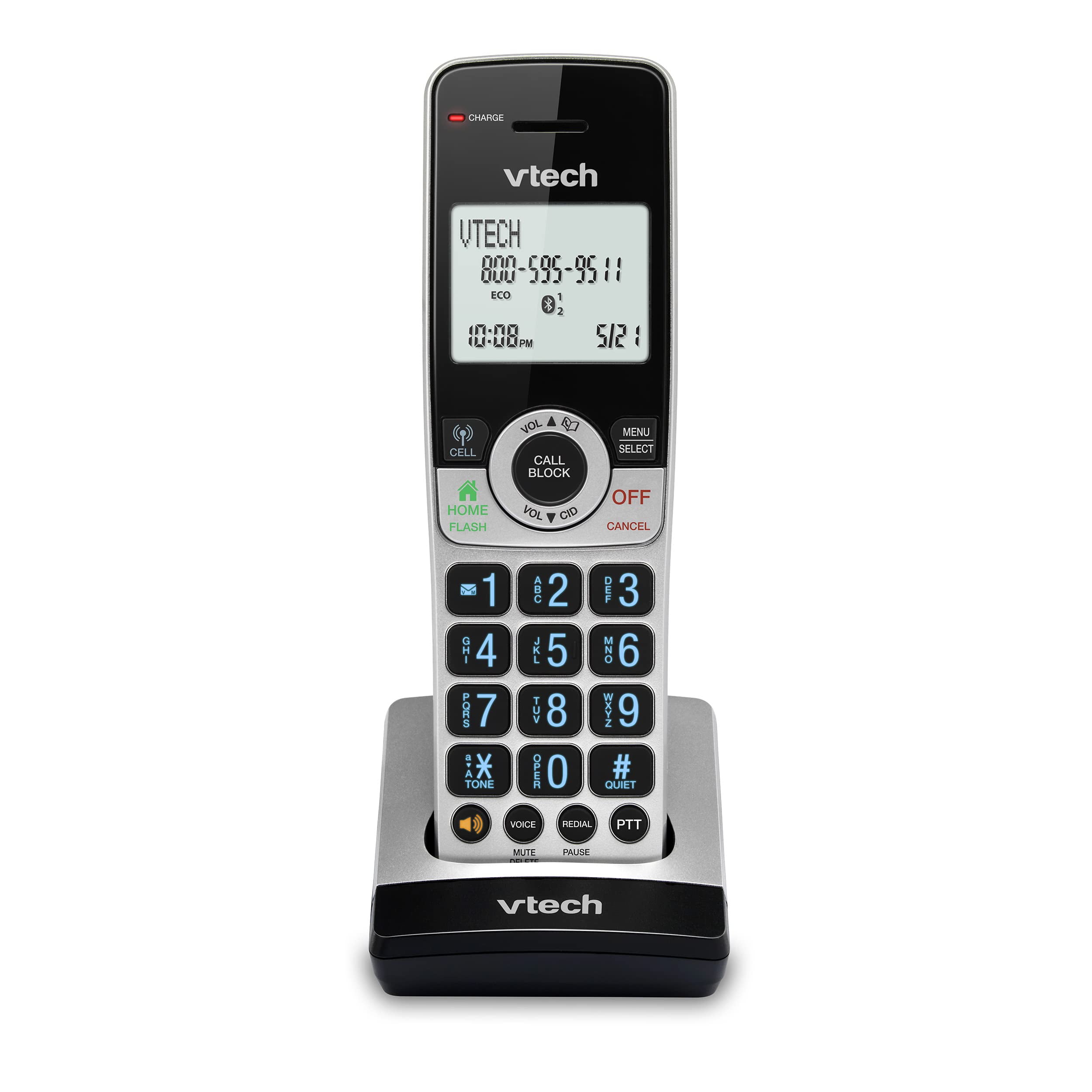VTech IS8201 Accessory Handset for IS8251 Business Grade Cordless Phone ...