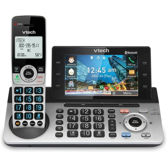 VTech IS8251 Business Grade Expandable Cordless Phone for Home Office ...