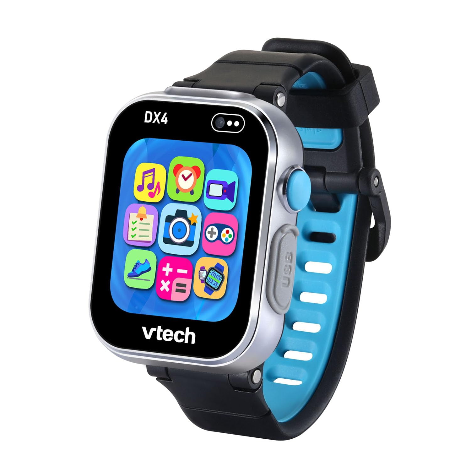 VTech KidiZoom Smartwatch DX4, Black - Walmart.com
