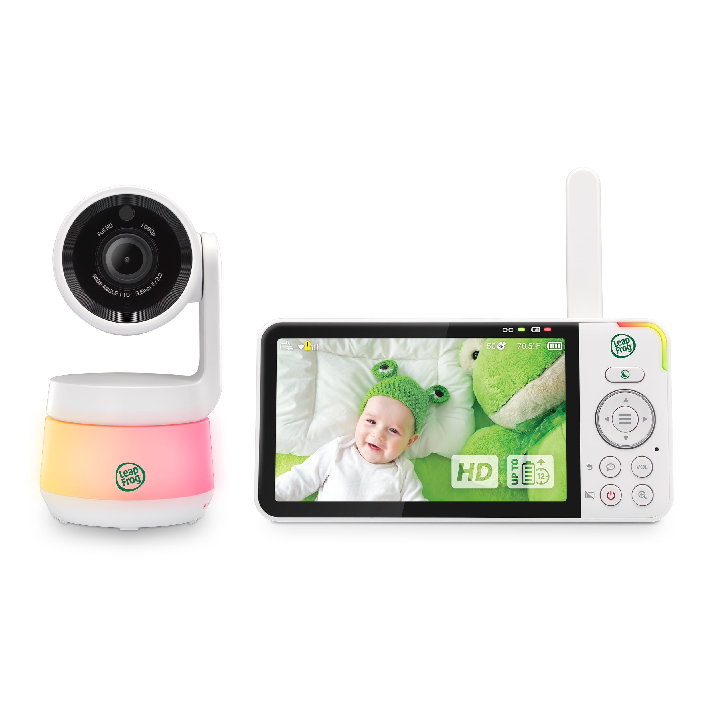 VTech LF925HD 5 Inch 720p WiFi Baby Monitor with Color Night Vision ...