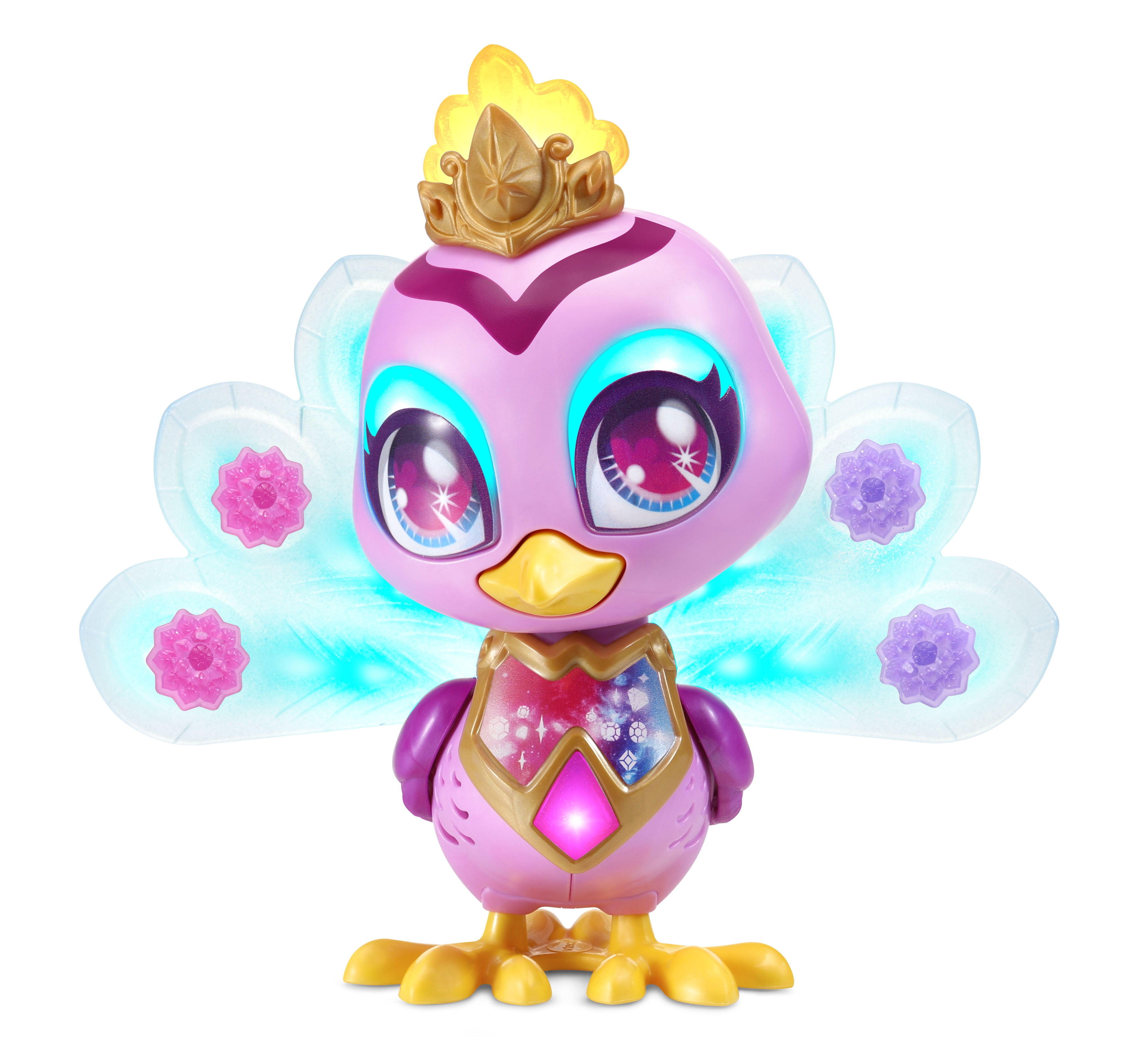 VTech Myla’s Sparkling Friends Penny the Peacock Kids Toy - Walmart.com