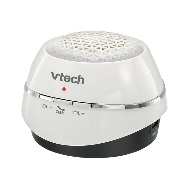 VTech Portable Bluetooth Speaker with Speakerphone, White, MA3222-17 ...