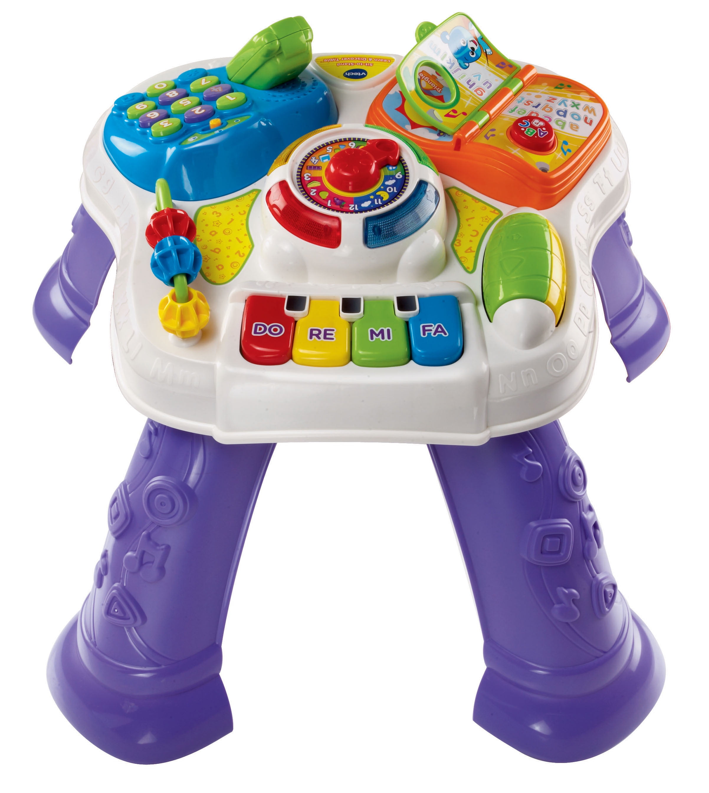 VTech Sit-to-Stand Learn and Discover Table, Activity Toy for Baby ...