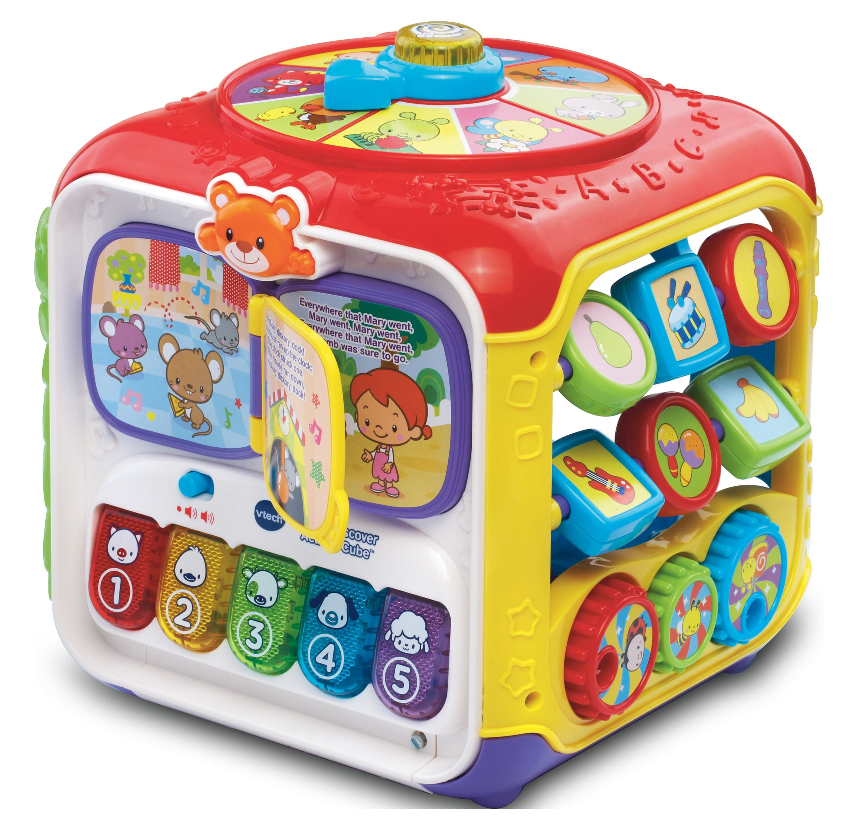 VTech Learning Baby Toy - Sort and Discover Activity Cube - Teaches ...