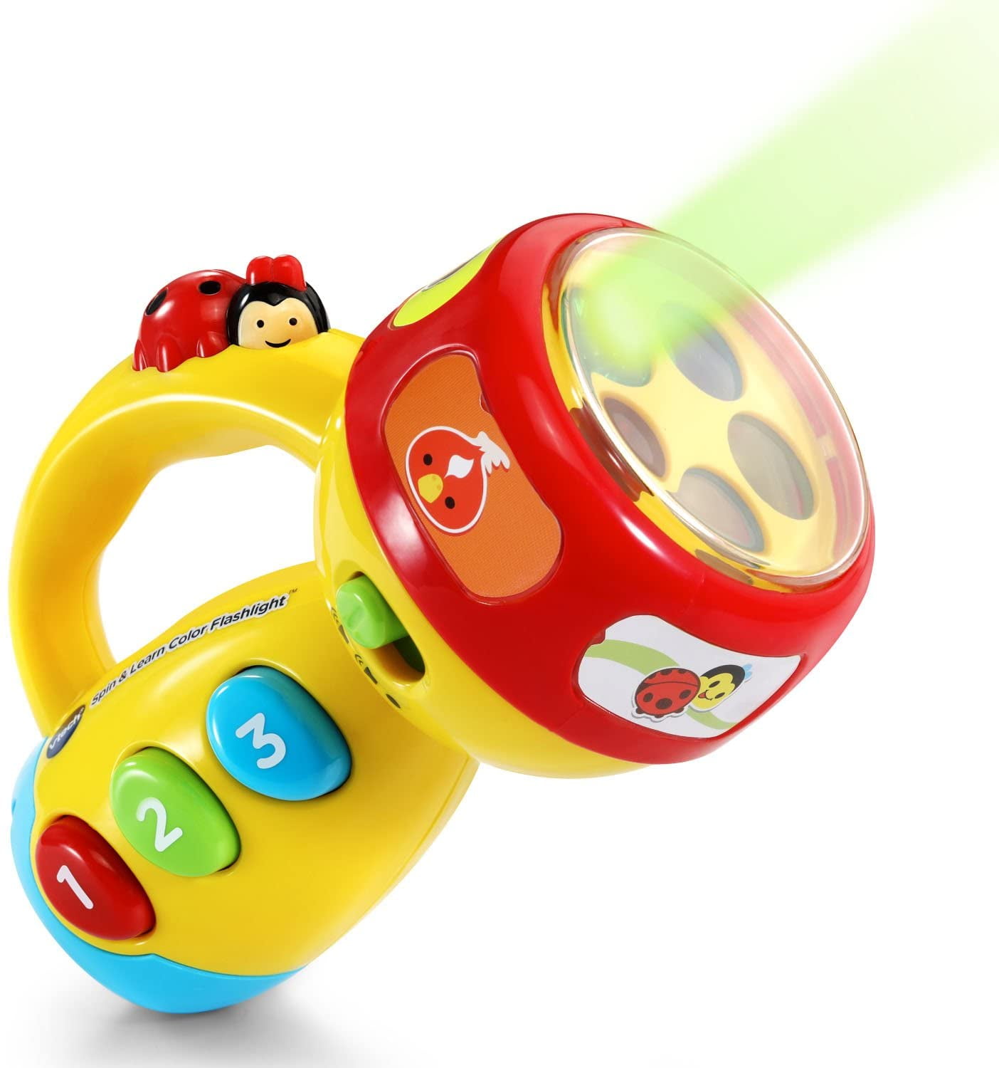 VTech Spin and Learn Color Flashlight, Yellow - Walmart.com