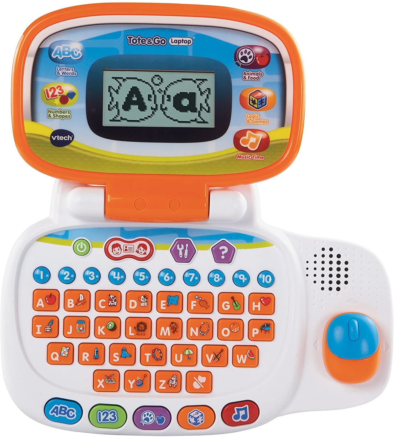 VTech Tote and Go Laptop, Orange - Walmart.com