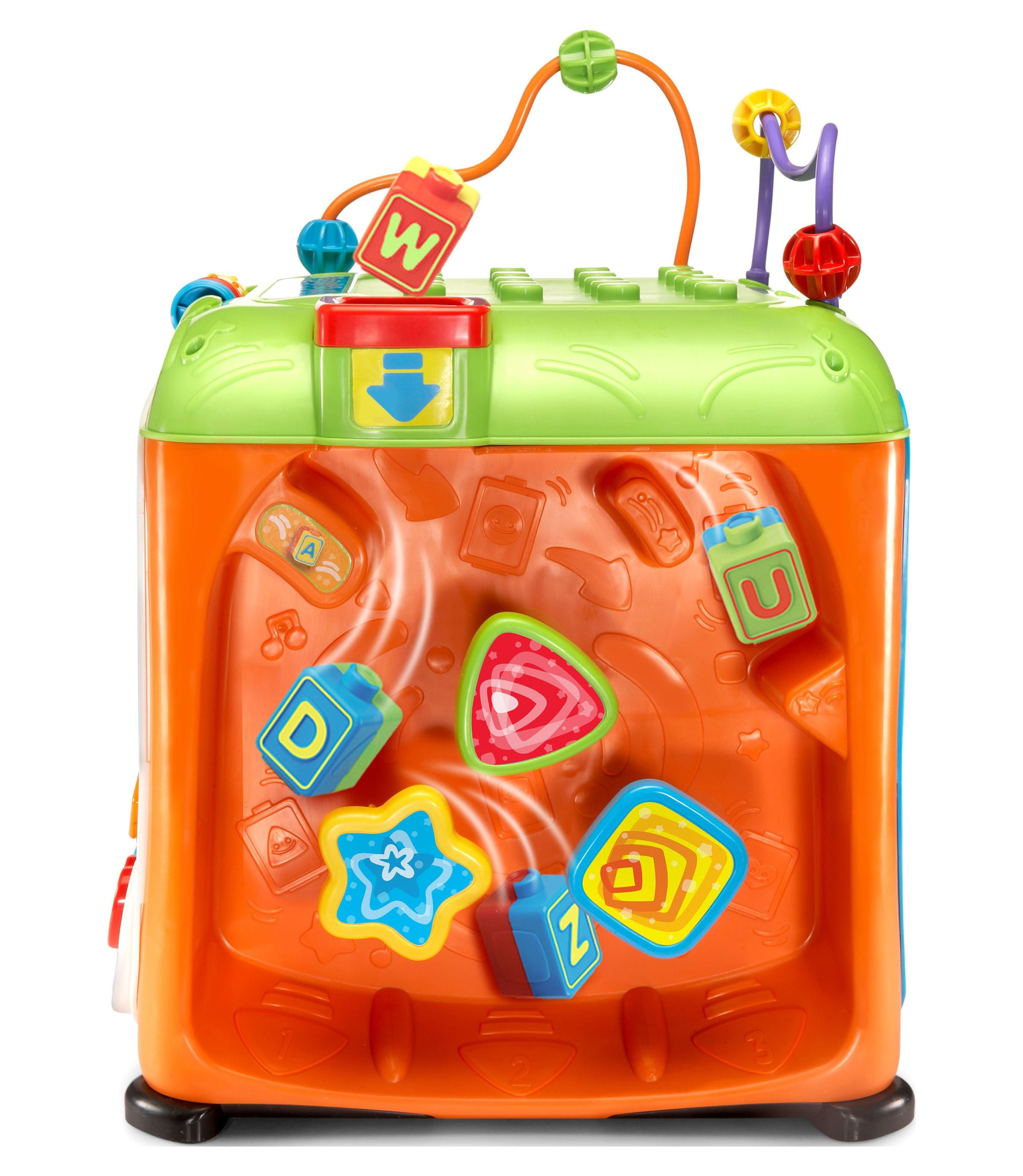 VTech Ultimate Alphabet Activity Cube, Shape Sorter Educational ...