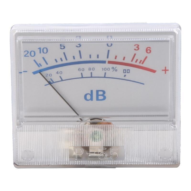 VU Ammeter DB Meter Power Discharge Flat Meter Mixer Power Meter with ...