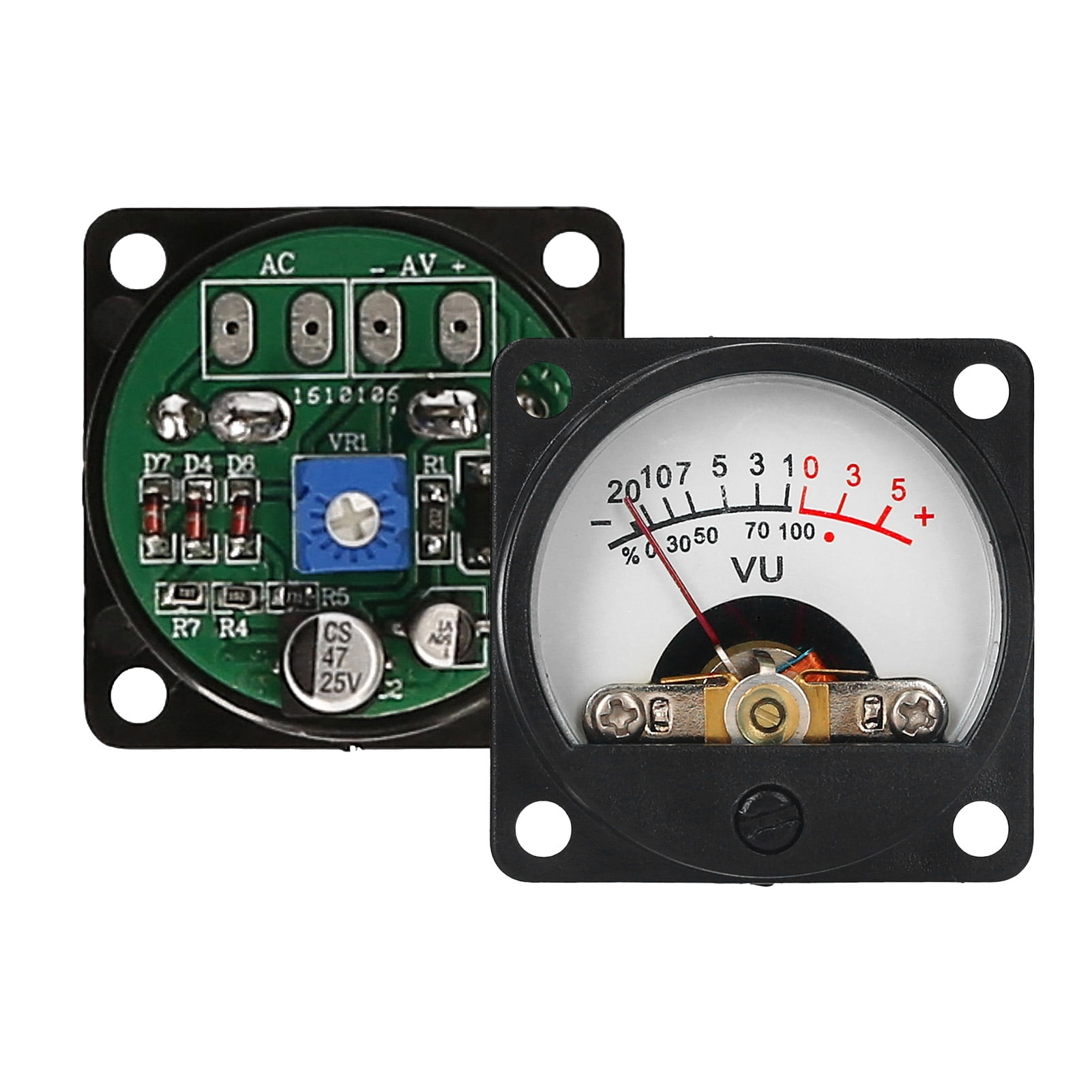 VU Meter,Amp With Driver Meters Warm Meter 2 Pcs Vu Meter Sound ...