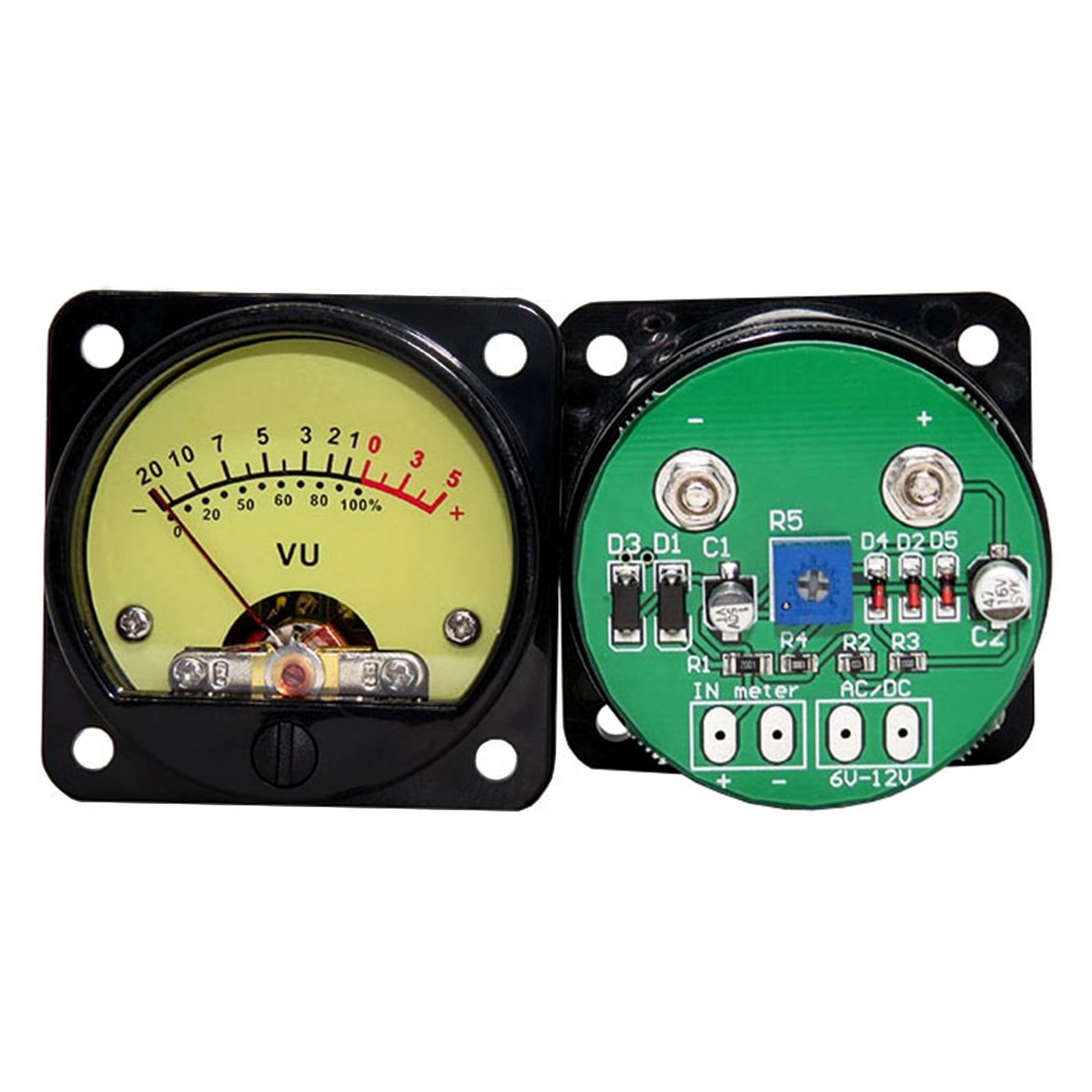 VU Meter, Amplifier Portable Warm Sound Meter Portable Meter With Warm ...