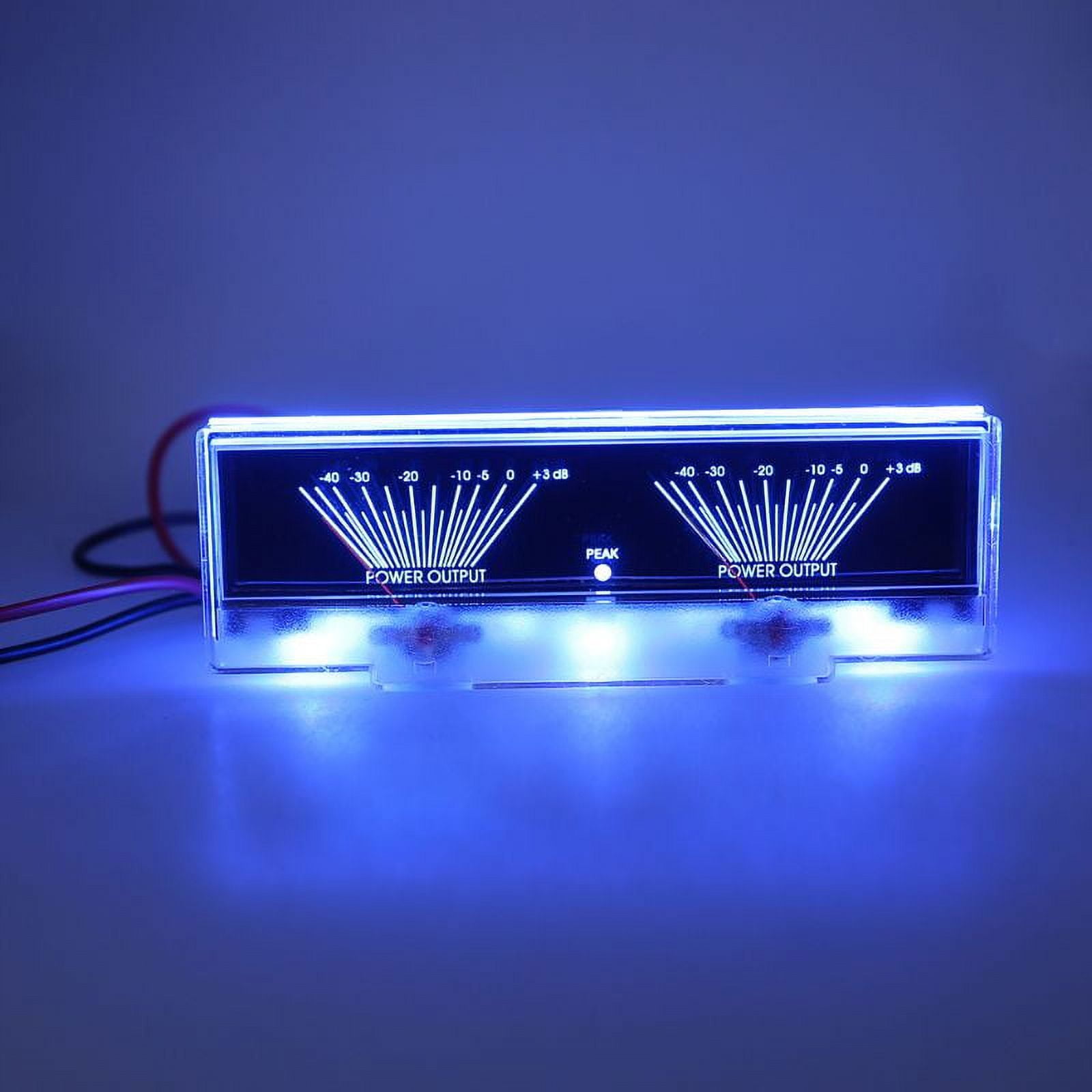 VU Meter Audio Power Amplifier Panel Dual Analog Level DB Meter ...